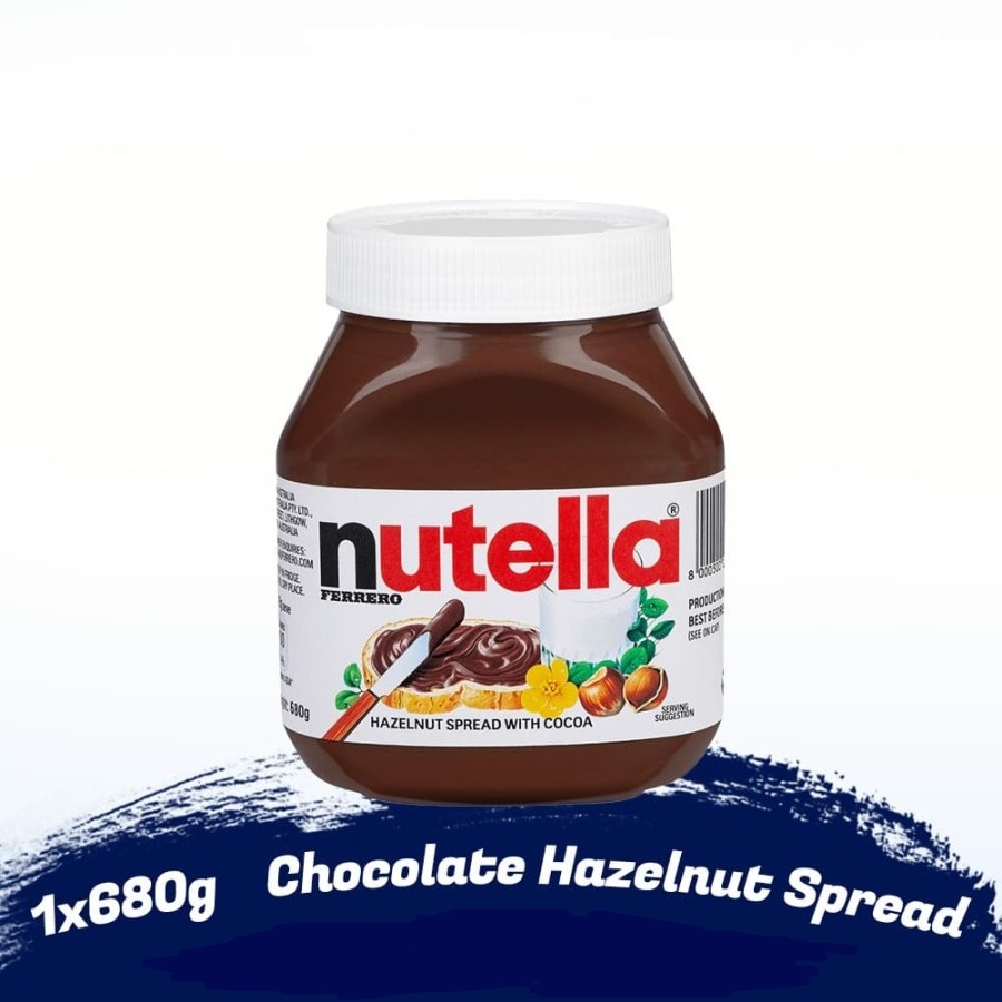 Nutella 680GR CHOCOLATE HAZELNUT SPREAD HALAL MUI | Shopee Philippines