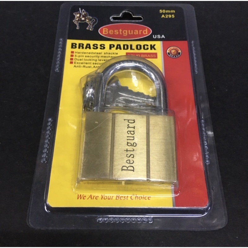 Brass Padlock 50mm A295 | Shopee Philippines