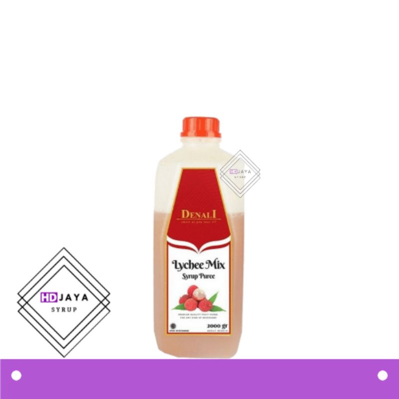 Denali Puree Lychee Puree 2kg | Shopee Philippines
