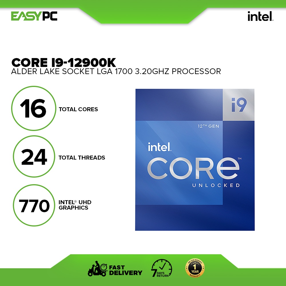 12th Generation Intel Core i9-12900K 1700 CPU | Shopee Philippines