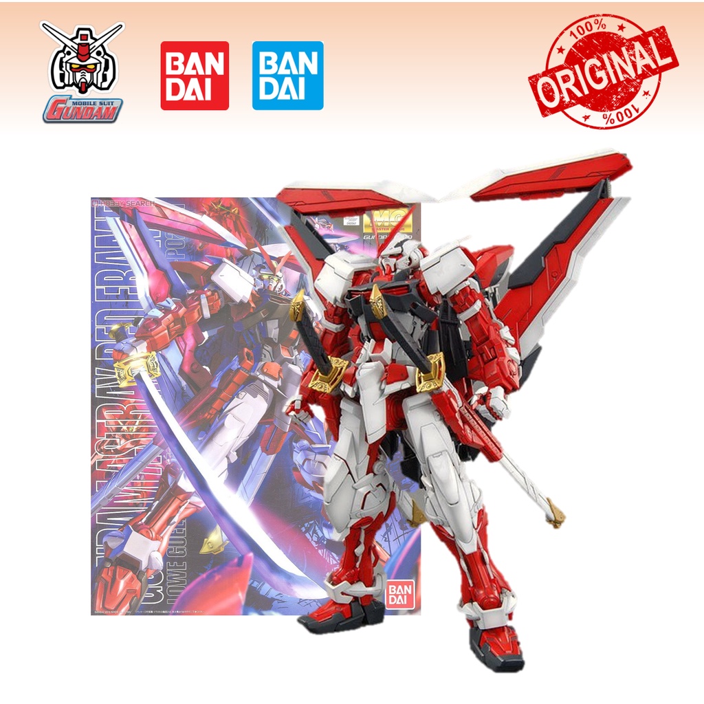Bandai Gundam Master Grade Astray Red Frame Kai Moblie Suit MBF-P02 MG (1/100) | Shopee Philippines
