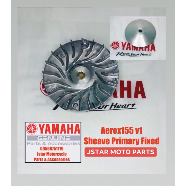 PULLY DRIVE FACE / SHEAVE, PRIMARY FIXED for AEROX v1 V2 / NMAX V1 V2 YAMAHA GENUINE | Shopee ...