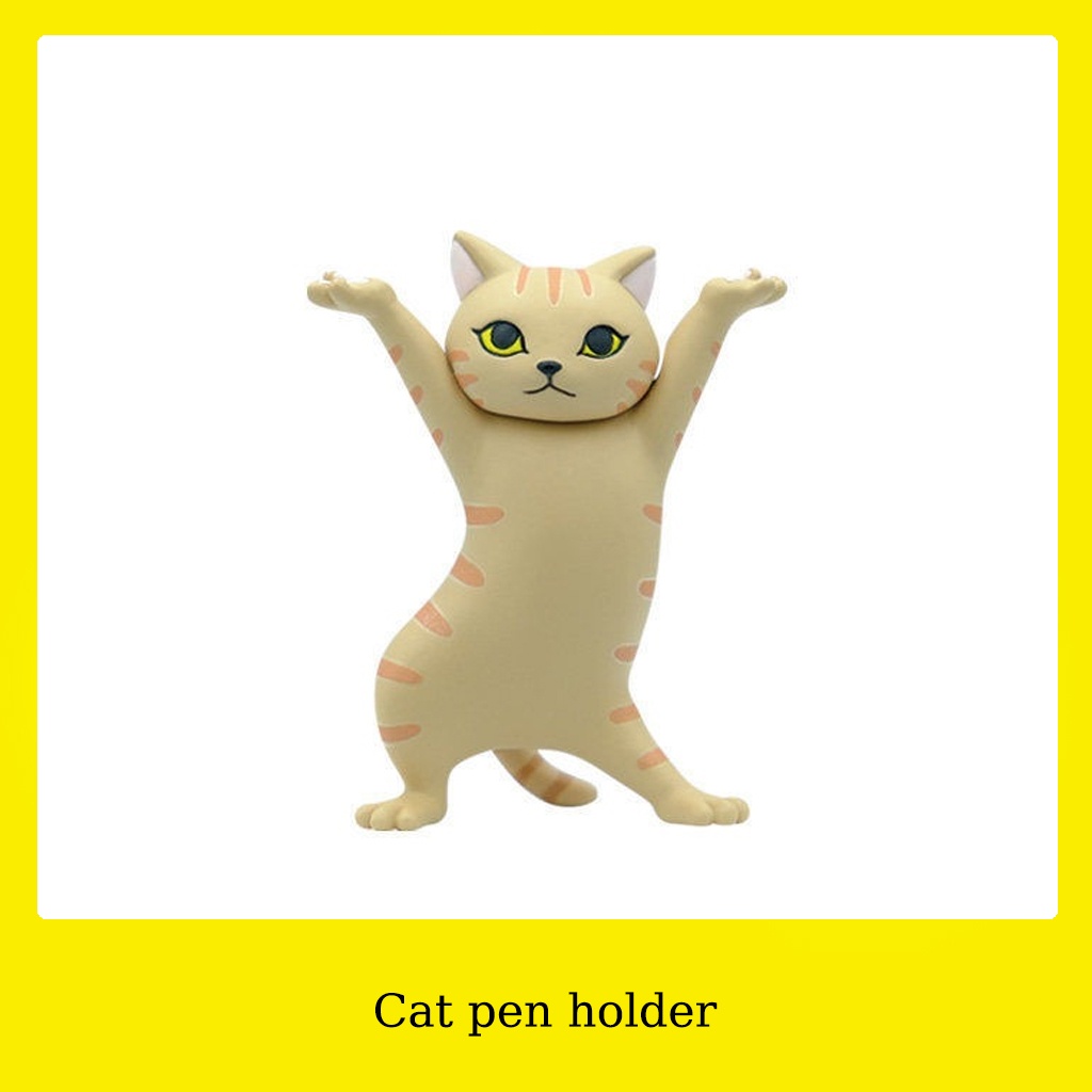 Cartoon Cat Stylus Pencil Holder | Shopee Philippines