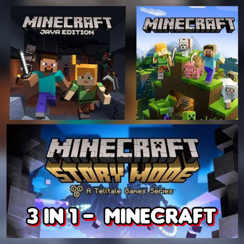 MINECRAFT BUNDLE DEALS - 3 IN 1 PC GAME INSTALLER | Shopee Philippines