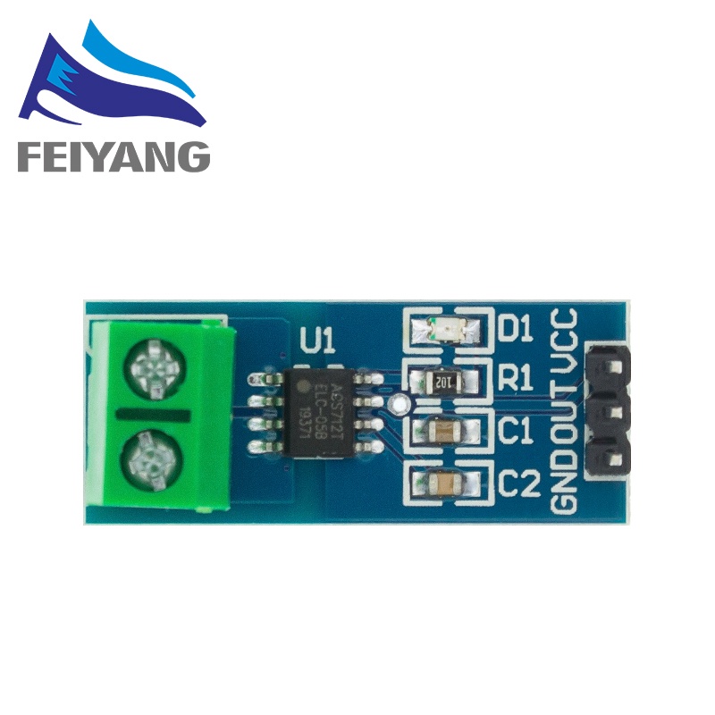 10PCS 5A 20A 30A Hall Current Sensor Module ACS712 module for Arduino ...