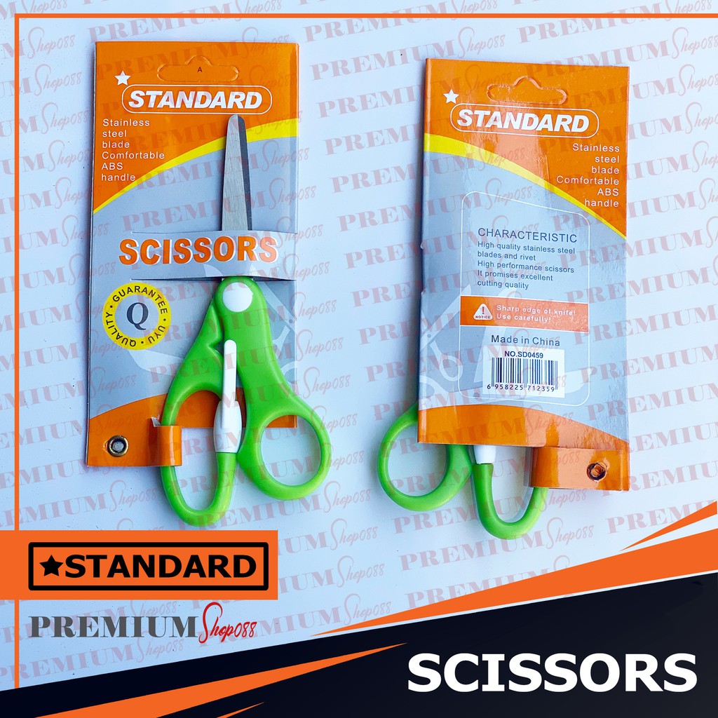 Standard Scissors Stationery Scissor SD0459 | Shopee Philippines