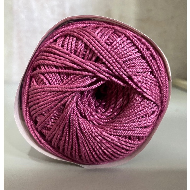 5 Ply Monaco Crochet Thread Shades of White, Brown and Pink | Shopee ...