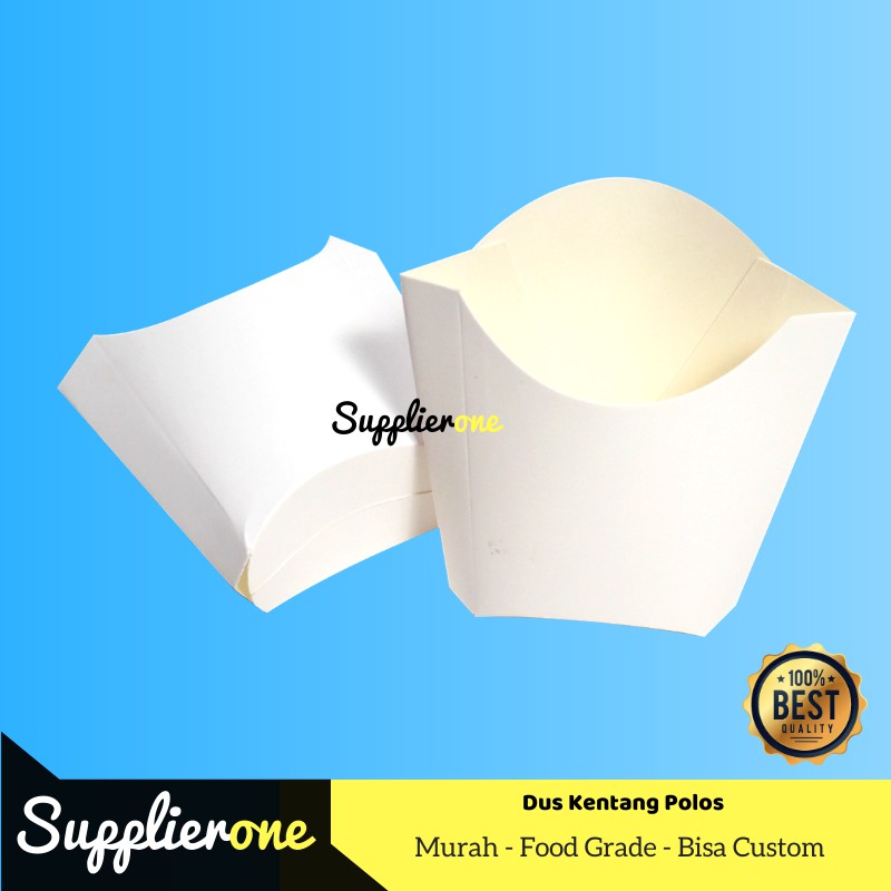 Plain French Fries Boxes, French Fries Boxes, French Fries Packaging ...