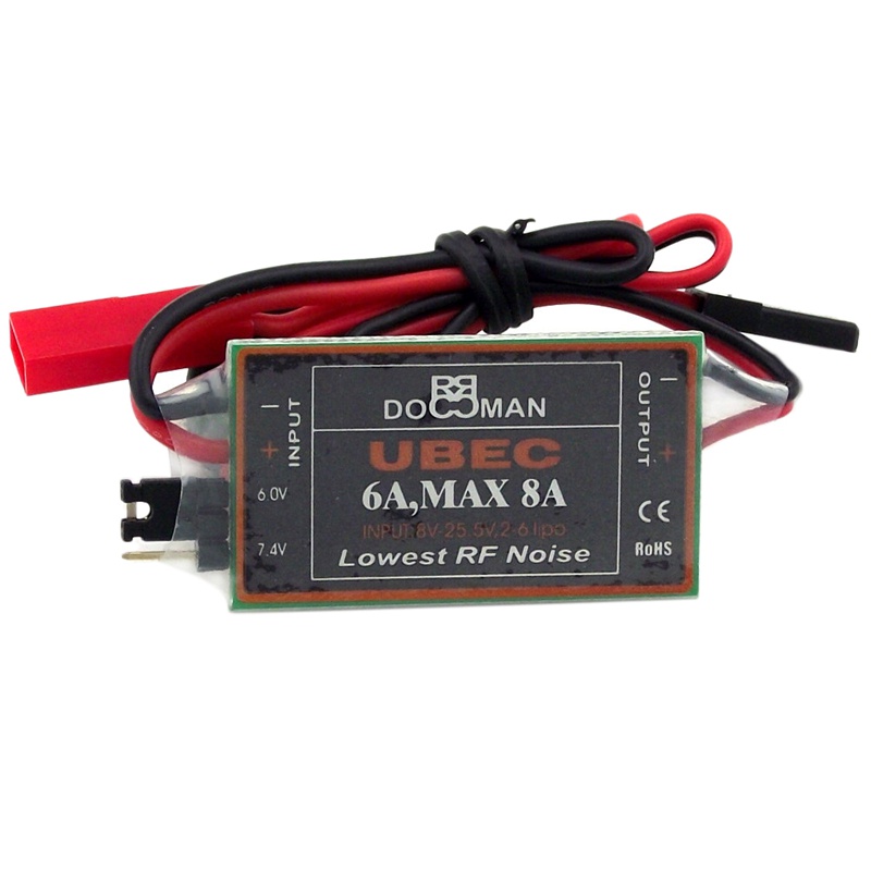 DORCRCMAN DOMAN RC 6V/7.4V Switchable Regulated Power Supply 6A ...