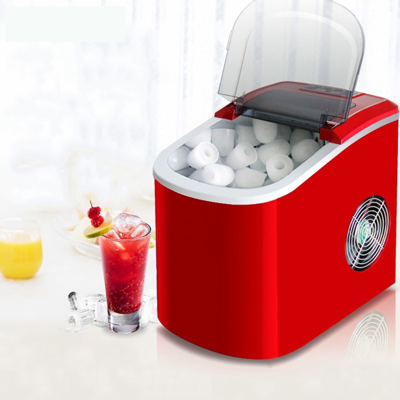 Commercial Automatic Ice Cube Maker Household Portable Electric Bullet ...