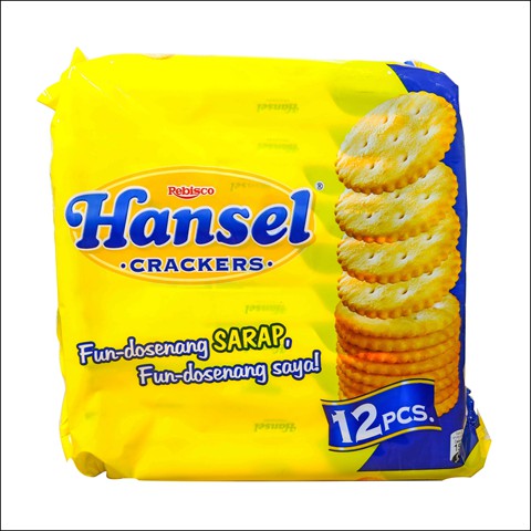 REBISCO HANSEL CRACKERS PLAIN 30g (10 PCS) | Shopee Philippines