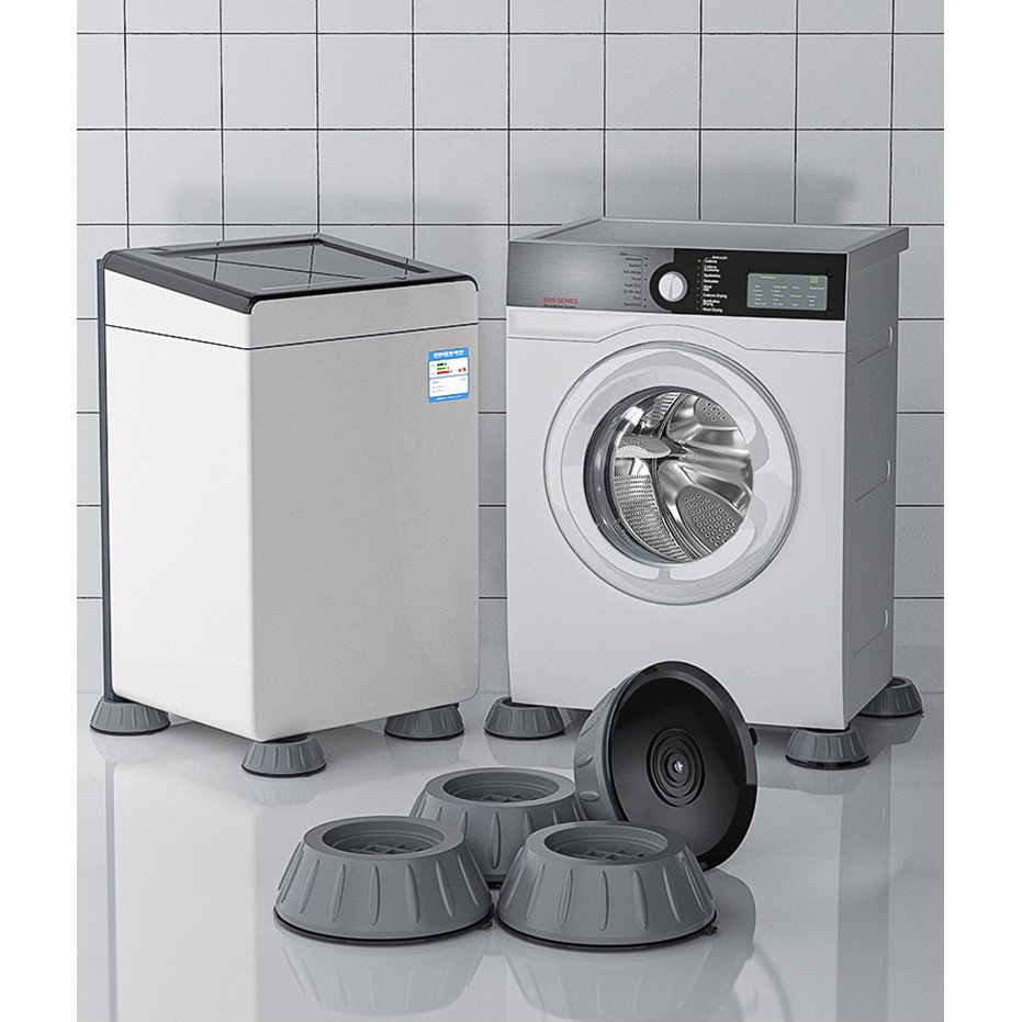 mylife 4pcs Washing Machine Support Leg Support, Refrigerator Leg ...