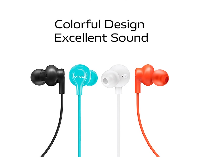 【SALE!】vivo Color Earphone Black, White, Red, Blue | Shopee Philippines