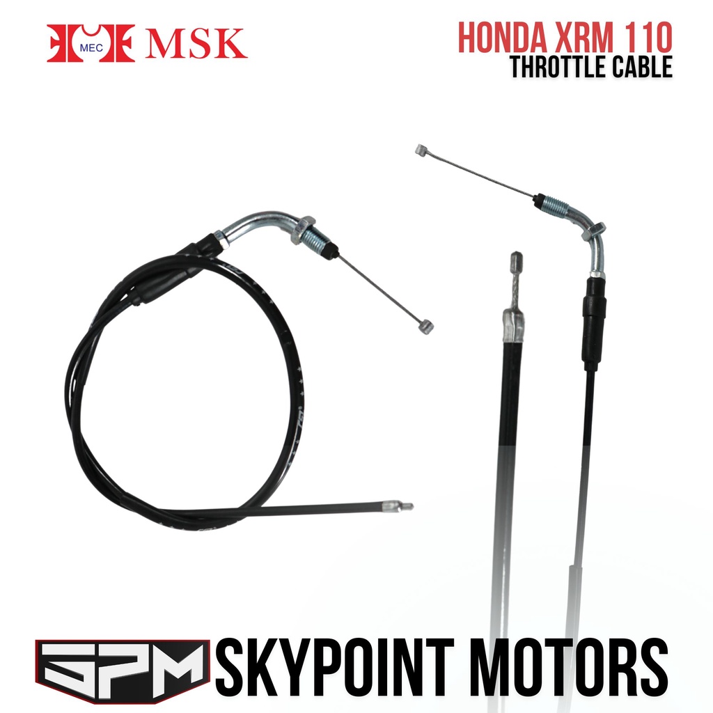 MSK Throttle Cable for Honda XRM 110 (9707-051) | Shopee Philippines