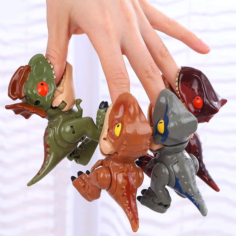Mini Transformation Cute Dinosaur Q Version Tyrannosaurus Rex ...