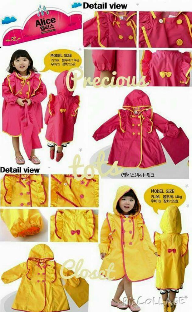 Alice Princess Quality Raincoat | Shopee Philippines