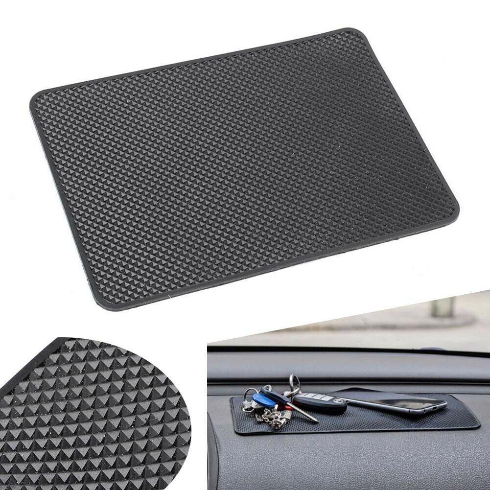 1 Pcs Black PVC soft rubber car phone anti-slip mat Car Dashboard ...