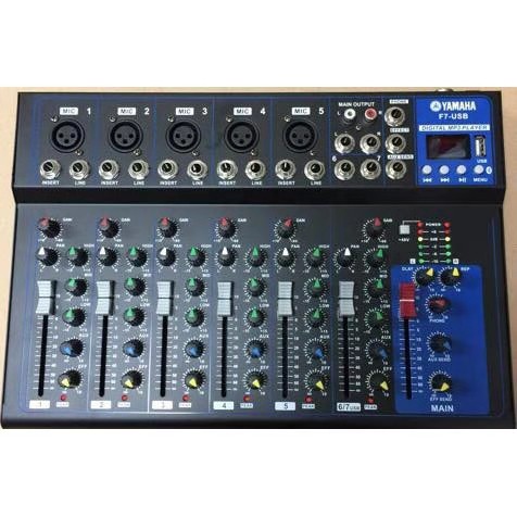 Yamaha Mixer F7 7 Channel Professional Mixing Console Propesyonal na ...