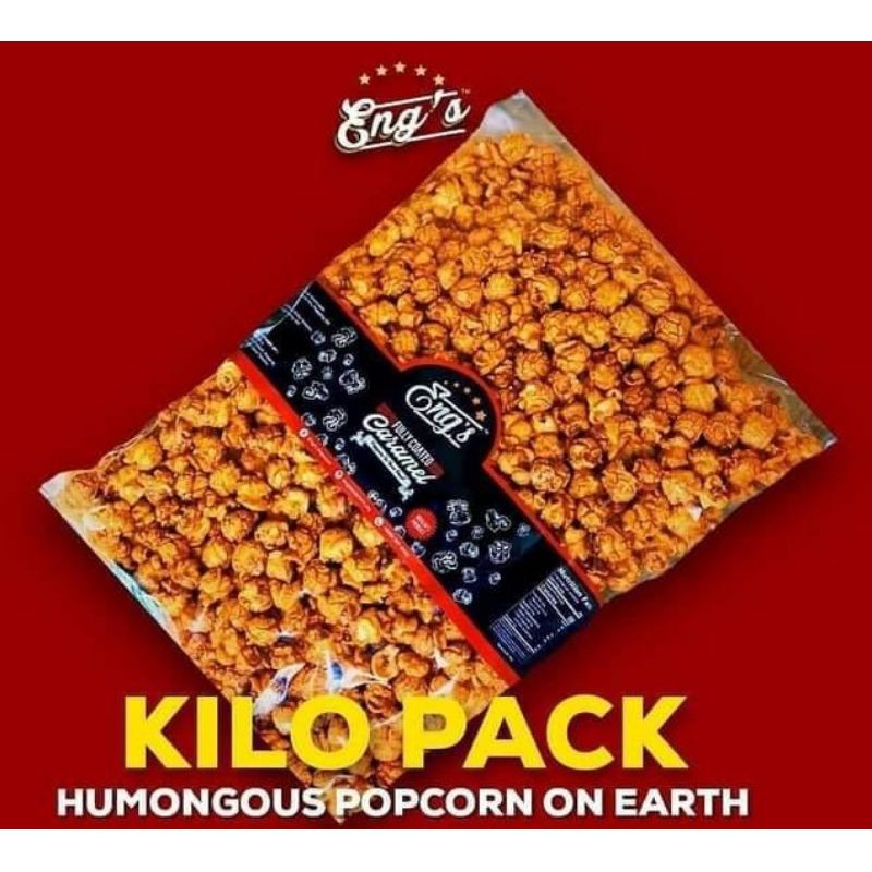 Eng's Popcorn Caramel Kilo Pack (1000g) | Shopee Philippines