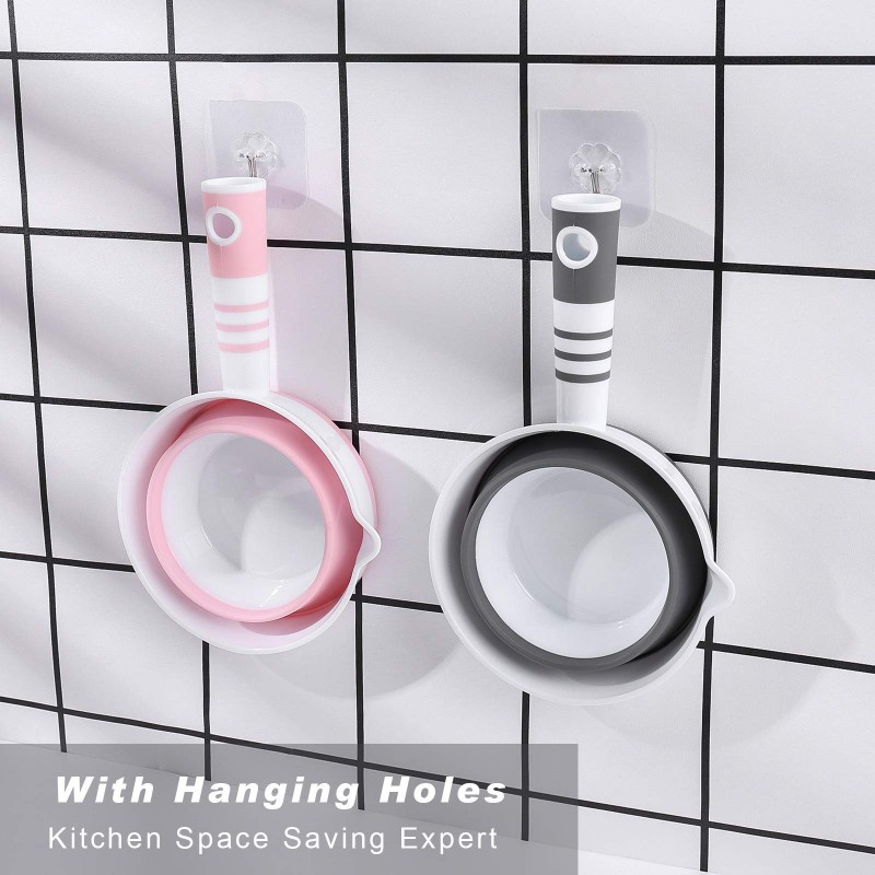 Foldable Water Ladle, Collapsible Water Scoop Dipper, Folding Bath ...