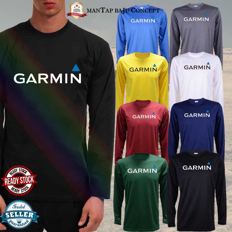 Garmin New Cycling long sleeve Jersey Shirt / follow the leader Hiking ...