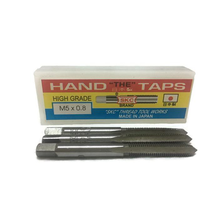 SKC 3 pc. Hand Tap Set M5x0.8 Made in Japan | Shopee Philippines