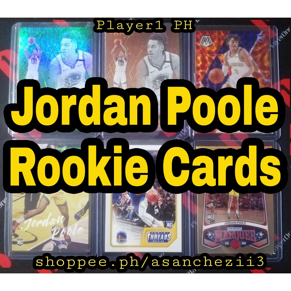 Jordan Poole NBA Rookie Card (RC)(Check Variation)(Instant Collection ...