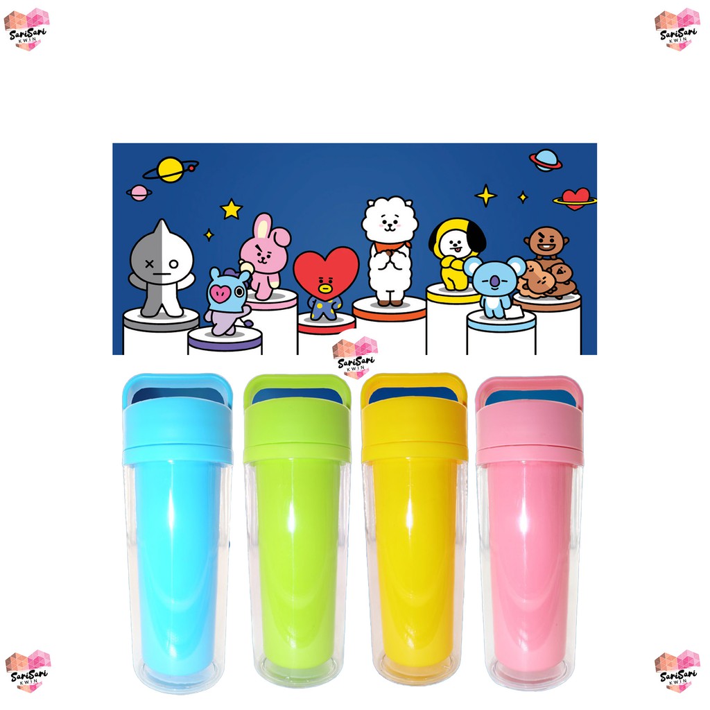 BT21 Tumbler | BT21 Photo Insert Tumbler | Portable Advertising Cup ...