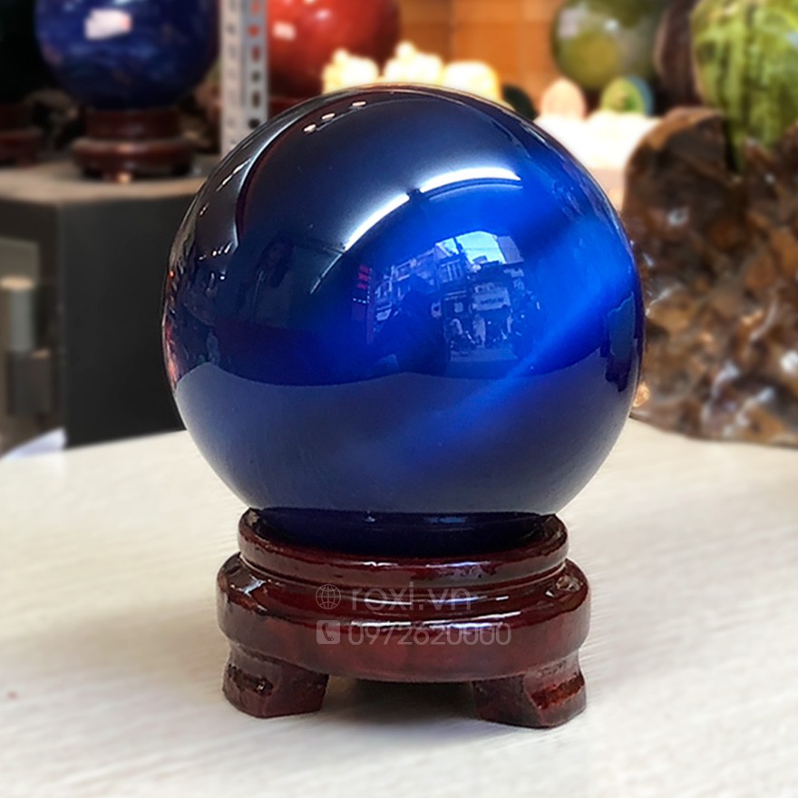 Blue Cat's Eye Crystal Ball | Shopee Philippines