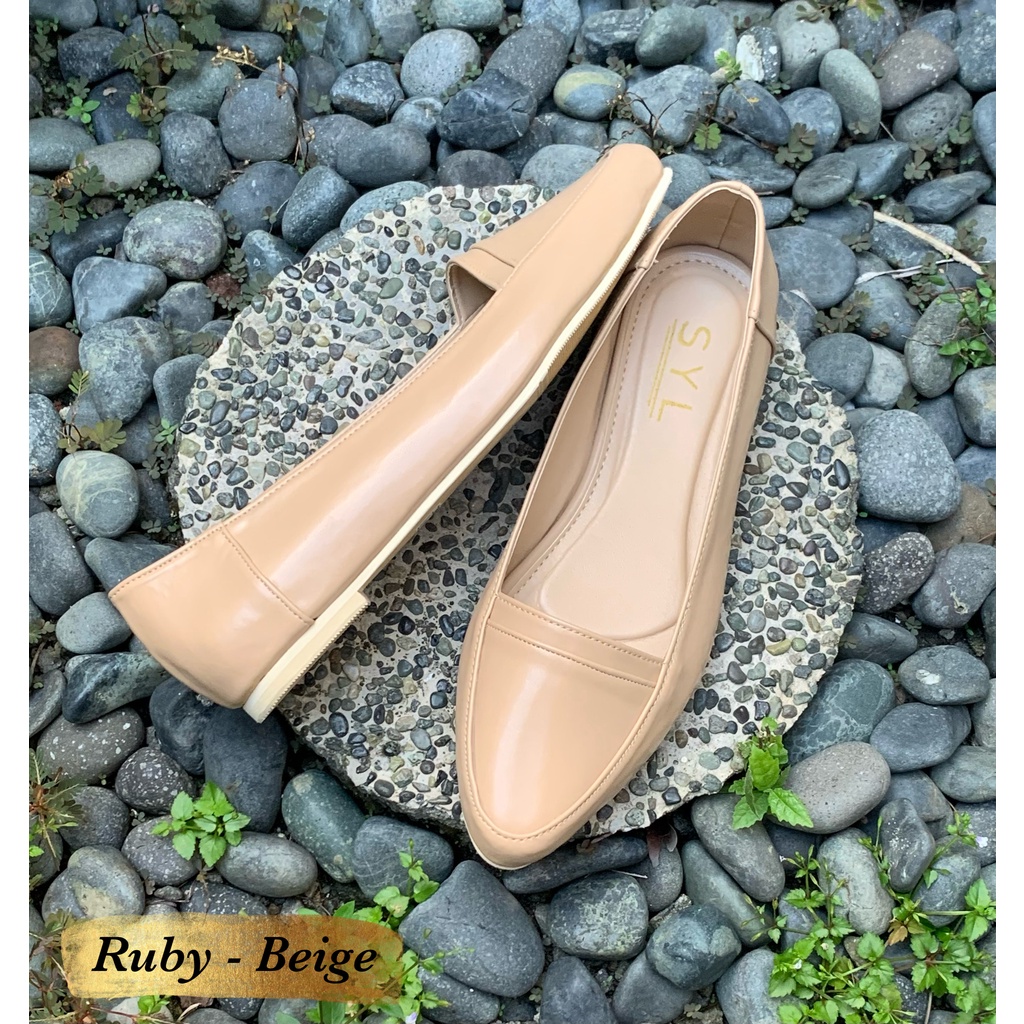Ruby flat shoes by SYL (5 colors) | Shopee Philippines