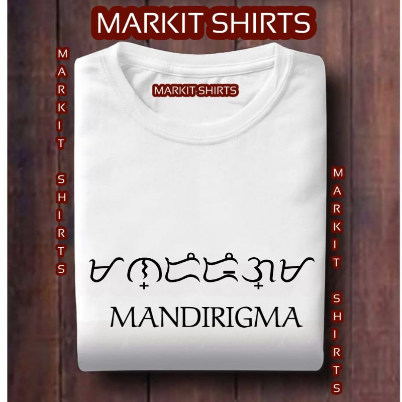 Mandirigma BAYBAYIN MEN/WOMAN UNISEX DESIGN Drifit 129 | Shopee Philippines