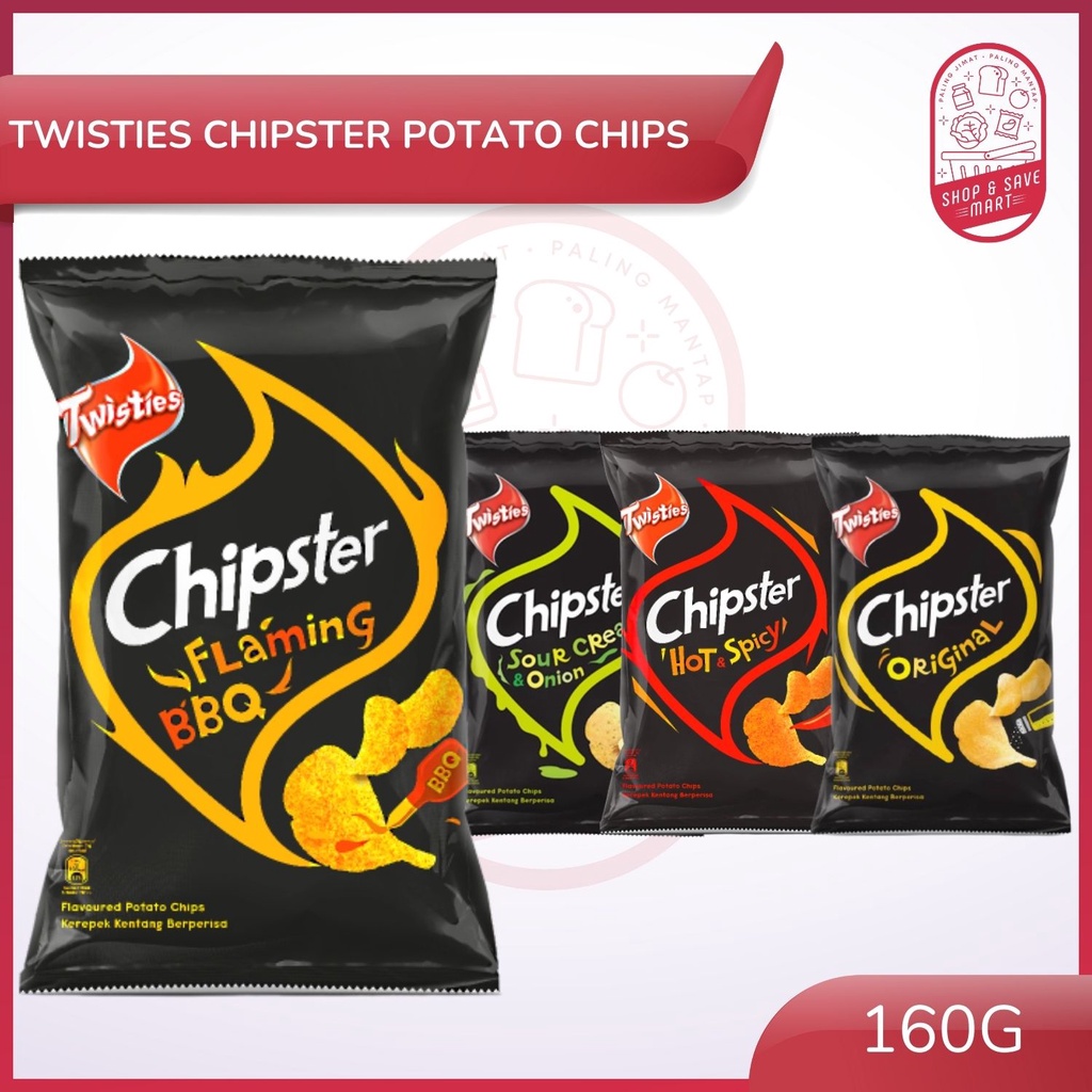 Twisties Chipster Potato Chips - 160g | Shopee Philippines