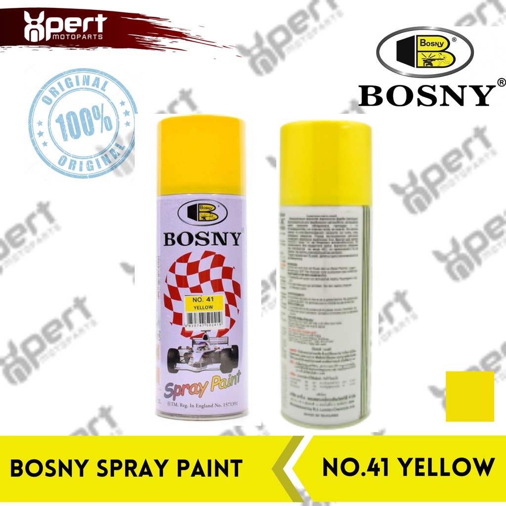 Bosny 100% Original Pure Acrylic Spray Paint | Shopee Philippines