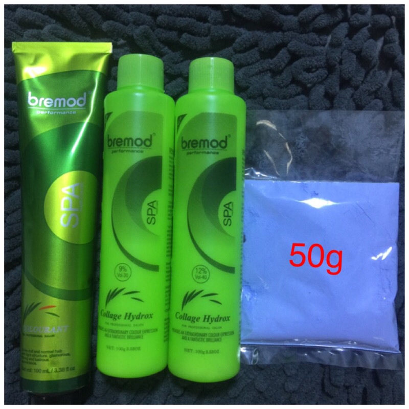 Bremod hair color and bleaching set | Shopee Philippines