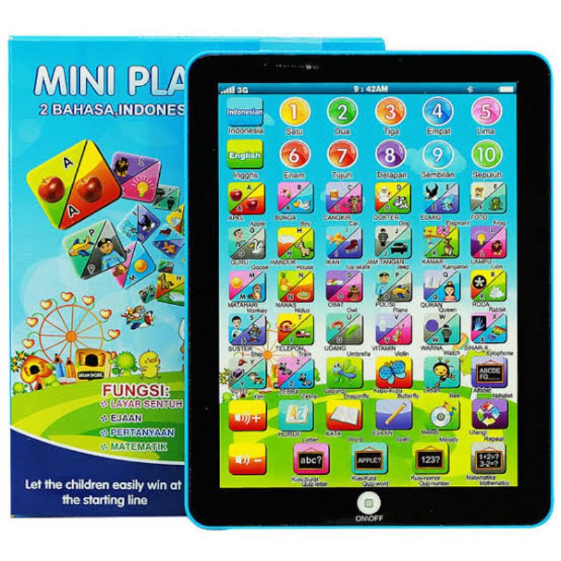 Mini PLAYPAD 2 Languages TABLET EDUCATION TOYS Children TOYS EDUCATION ...