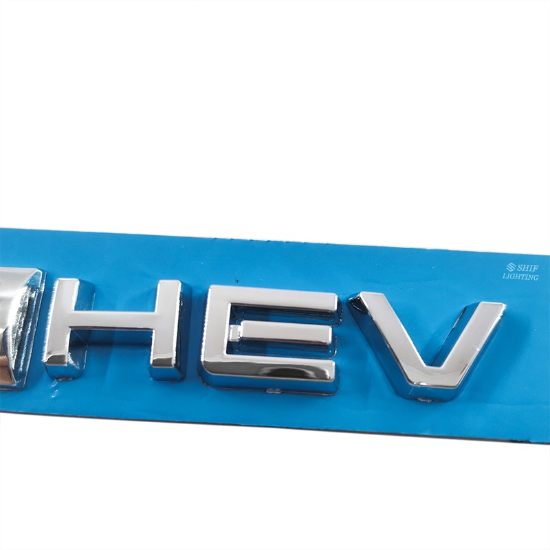 1 x ABS Chrome e:HEV Logo Car Auto Rear Trunk Lid Emblem Badge Sticker ...