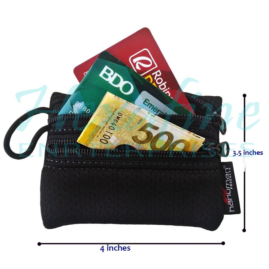 Hanuman Wallet 2 zipper wallet coin purse pouch - select color | Shopee ...