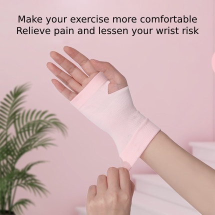 1Pair Wristband Thumb Wristband Sport Activtities Hand Band Sprain Hand ...