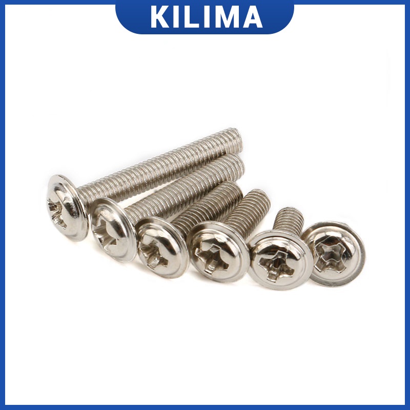 20Pcs M3 Screw M3X5/6/8/10/12/16/20mm PC Case Hard Drive Precision Hex ...