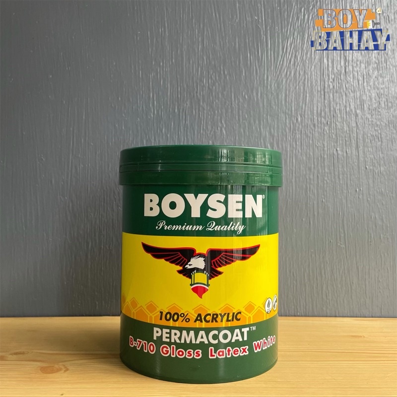 Boysen Permacoat Gloss Latex/Semi-Gloss Latex/Flat Latex White (B710 ...