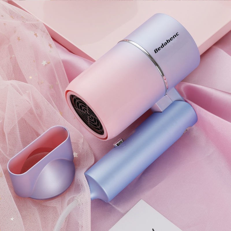 Foldable Electric Hair Blower Portable Travel Mini Hair Dryer Mute Hair ...