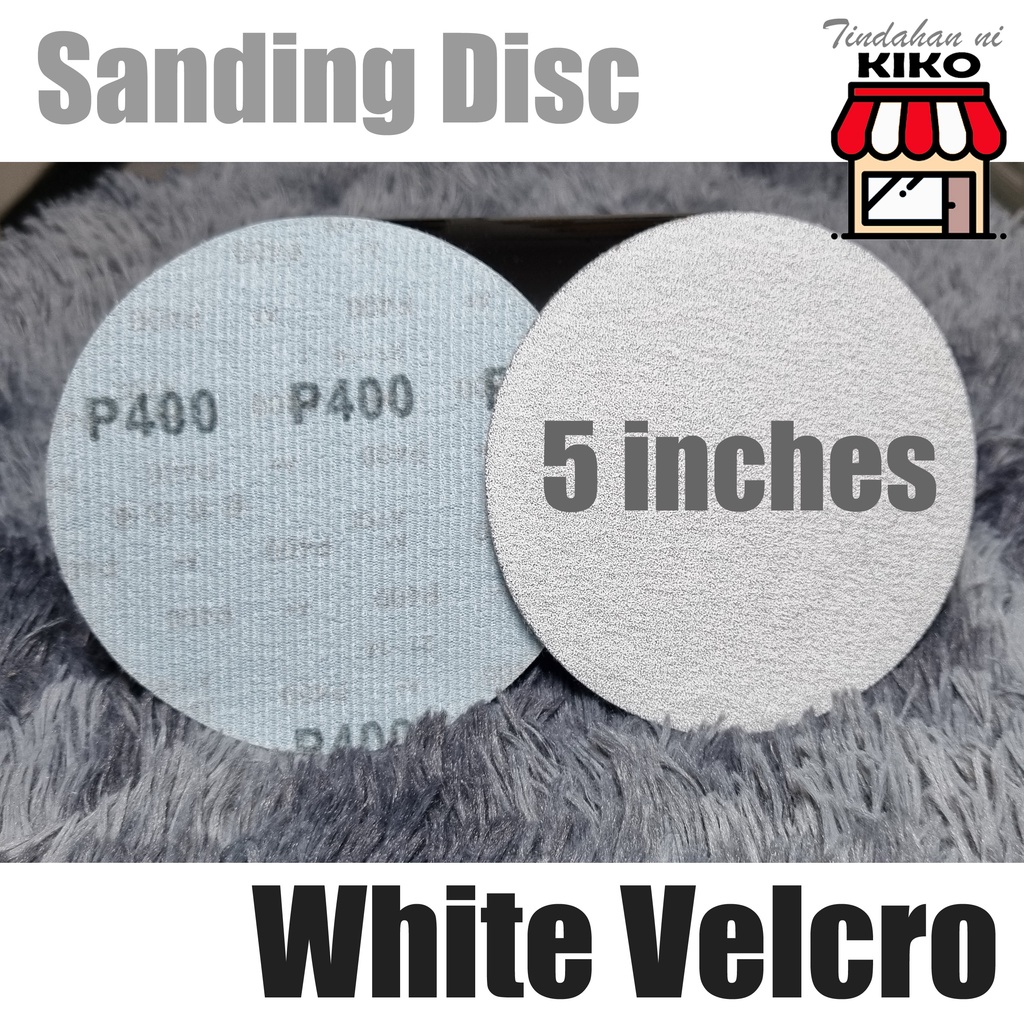 10 or 25 pieces White Velcro Sanding Disc Aluminum Oxide White Super ...