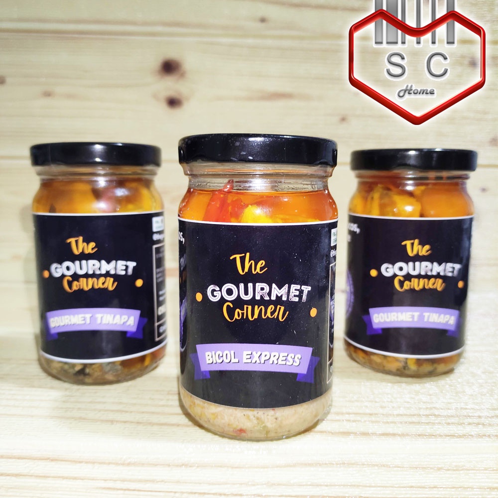 The Gourmet Corner Tinapa Chili Lemon / Tinapa Chili Garlic / Bicol Express Spicy taste iloco ...