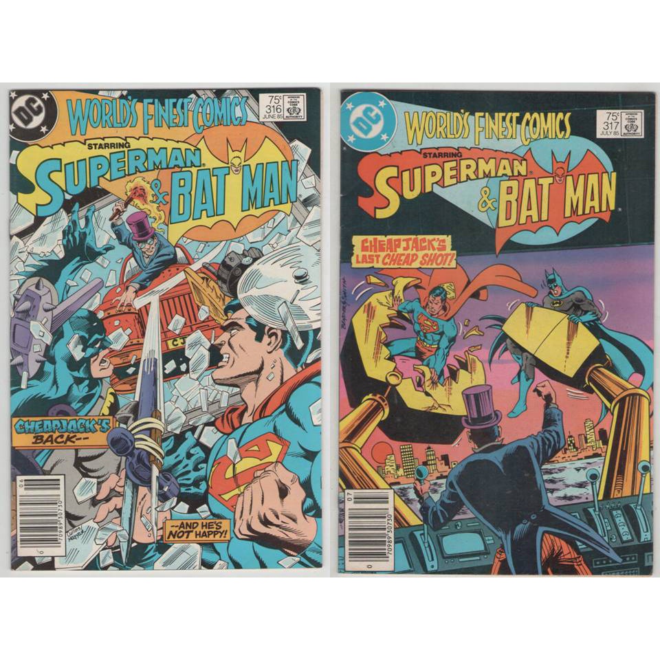 World's Finest 316-317 set (1985) World's Finest 316-317 set (1985)