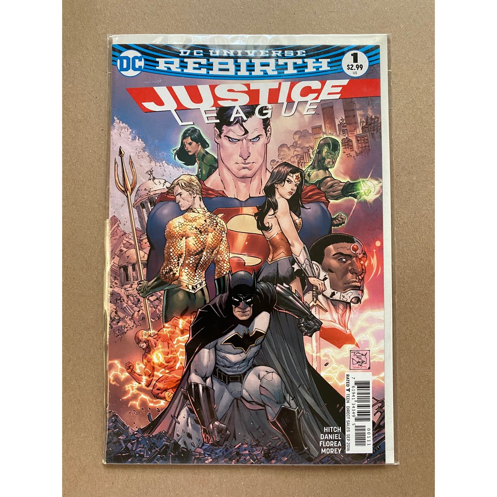 Justice League # 1 (DCU Rebirth) | Shopee Philippines