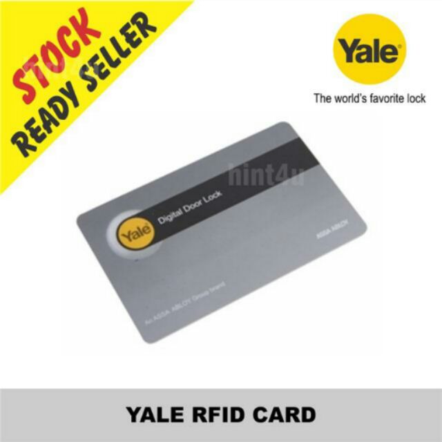 YALE Digital Door Lock RFID Card | Shopee Philippines