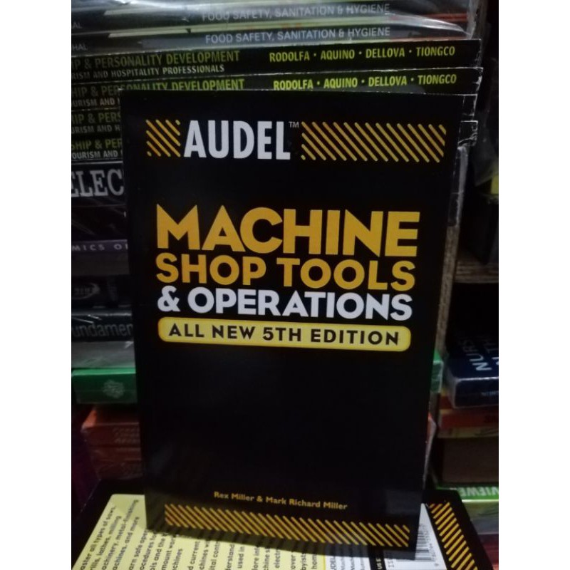 MACHINE SHOP TOOLS & OPERATIONS AUDEL | Shopee Philippines
