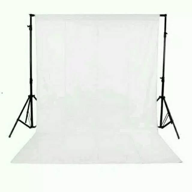 PUTIH Plain White Photo Background Backdrop 200 x 280 Cm Thick White ...