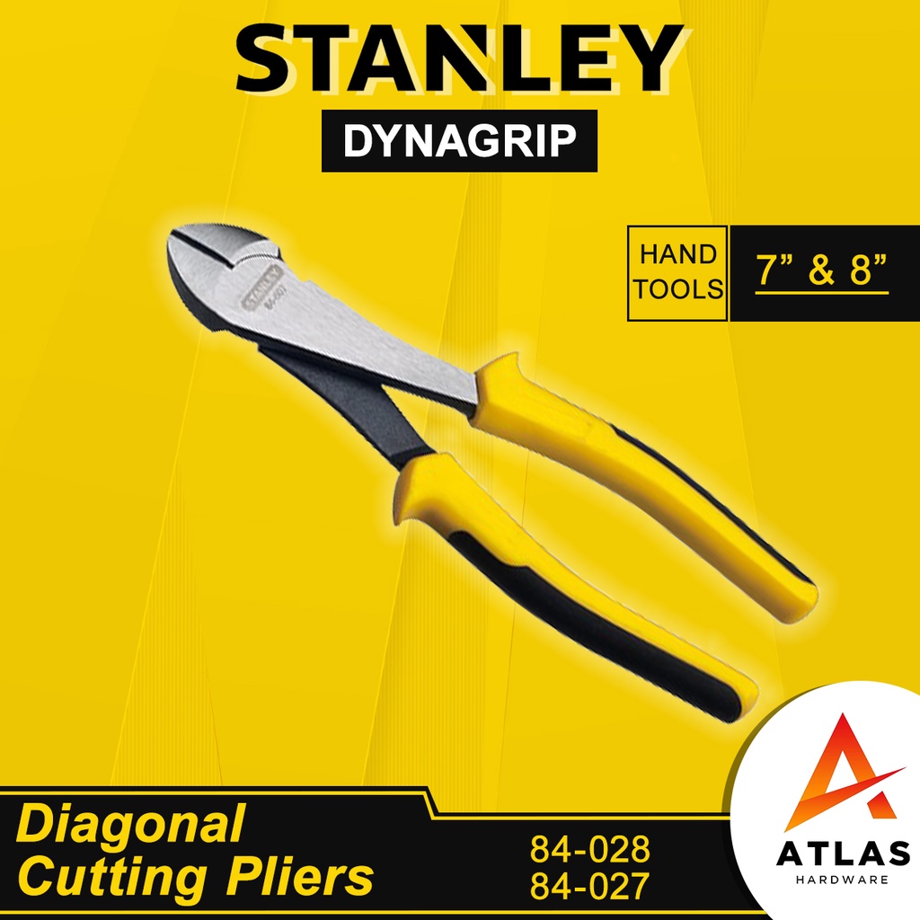 Stanley Dynagrip Diagonal Cutting Pliers | Shopee Philippines