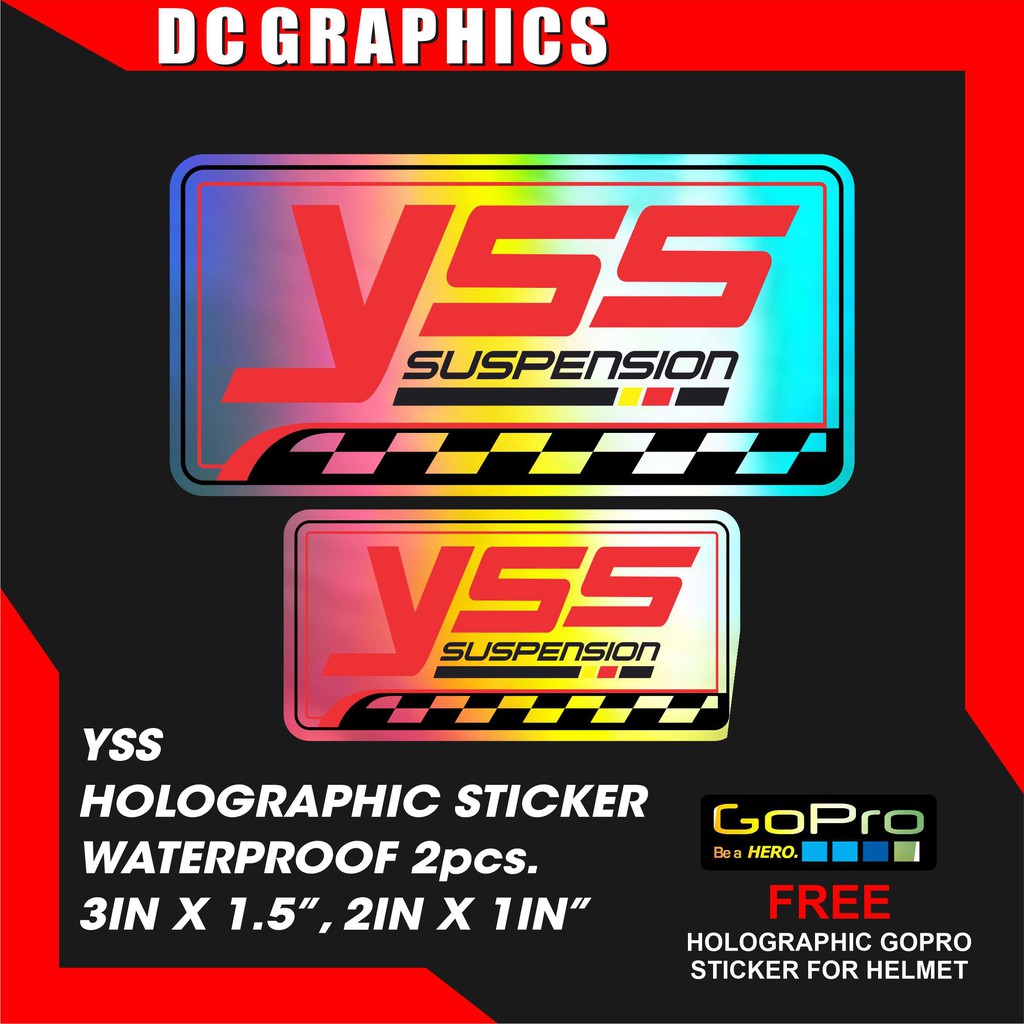 YSS HOLOGRAPHIC STICKER | Shopee Philippines